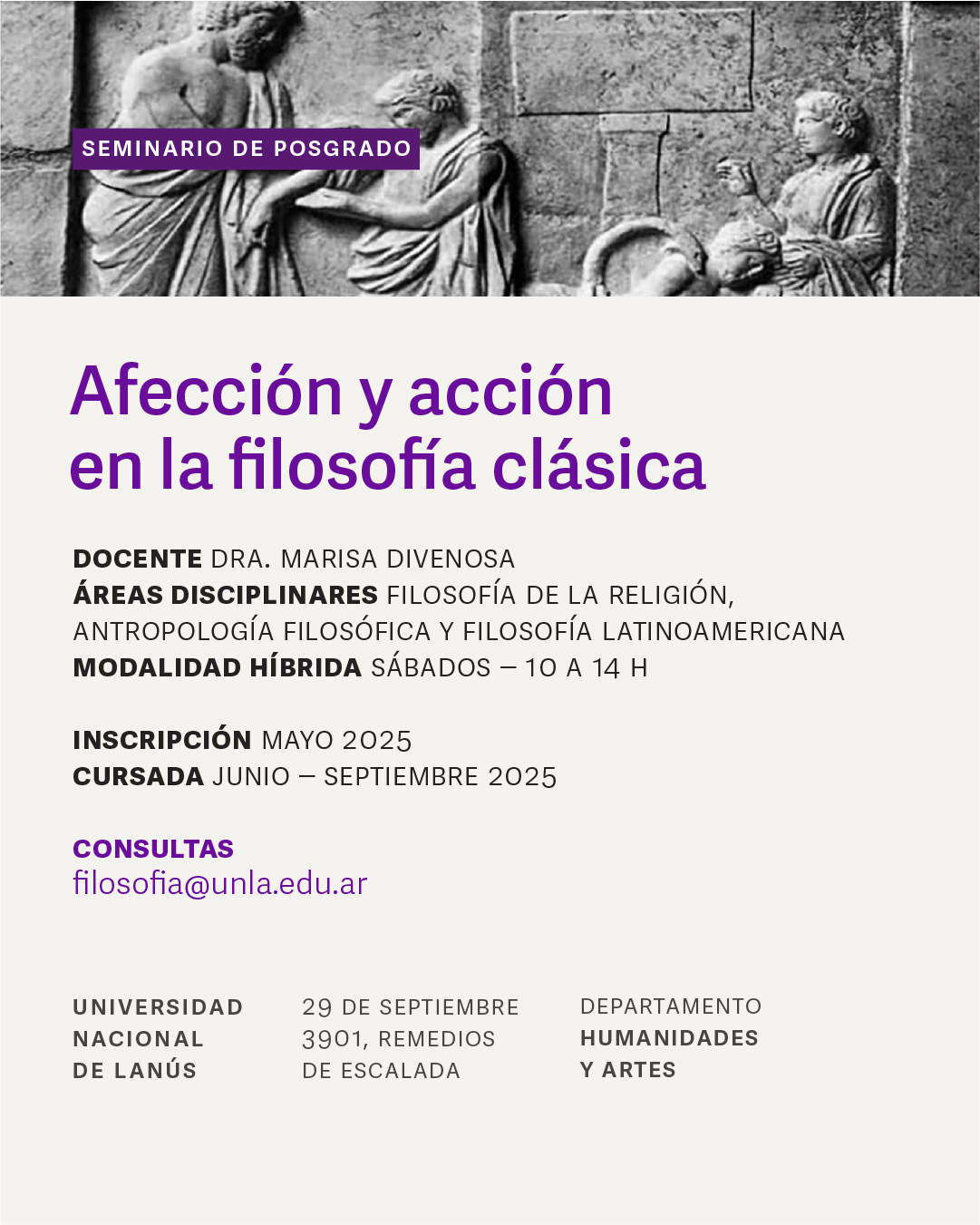 Universidad Nacional de Lanús - Doctorado en Filosofía